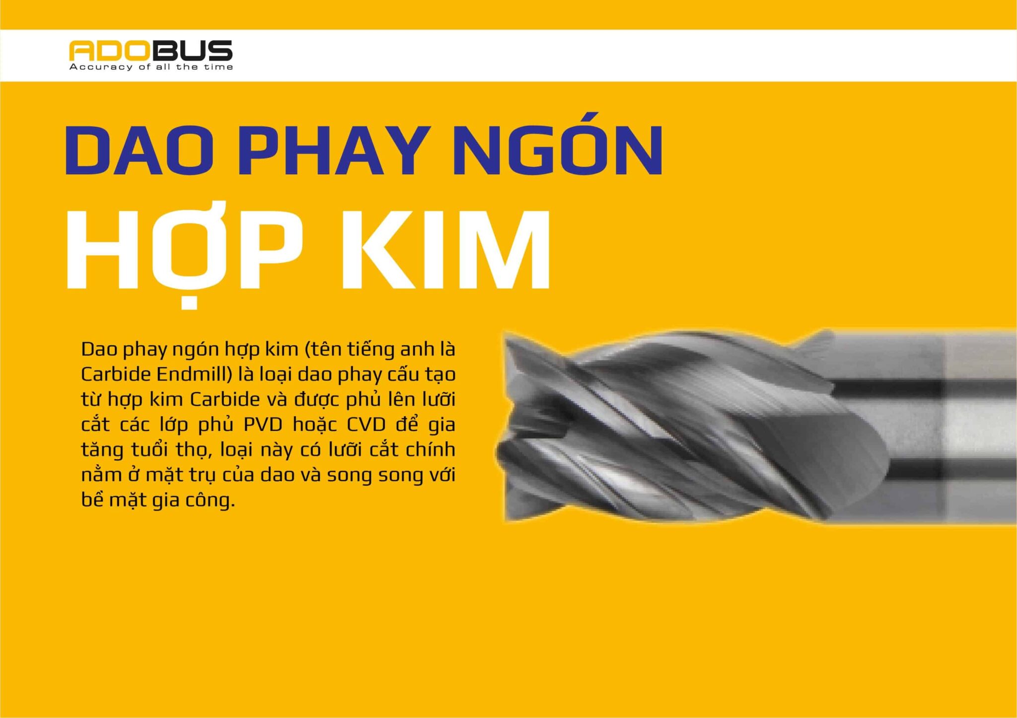 Dao phay ngón là gì? Cách chọn và sử dụng dao phay ngón hiệu quả